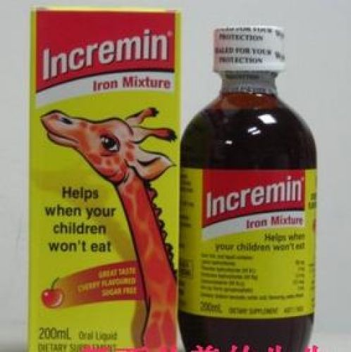 Incremin Iron Mixture Cherry Fla - Siro Chống Biếng Ăn Cho Trẻ Incremin