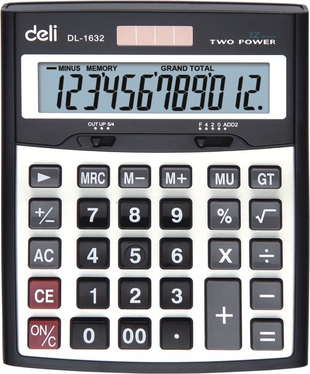 Máy tính Deli DL-1632 giá rẻ nhất tháng 09/2025