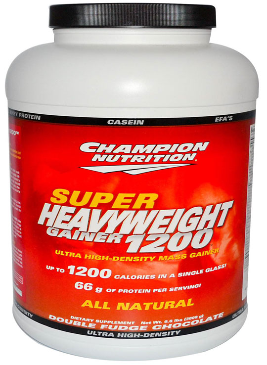 Sữa Tăng Cân Super Heavy Weight 1200, Champion Mass Tang Can Nhanh Toi Uu