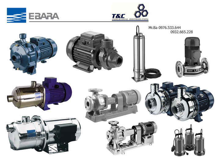 Ebara - 2Cdx, Ebara - 3L Series, Ebara - Bpc-Hp - Hydro Booster, Ebara ...