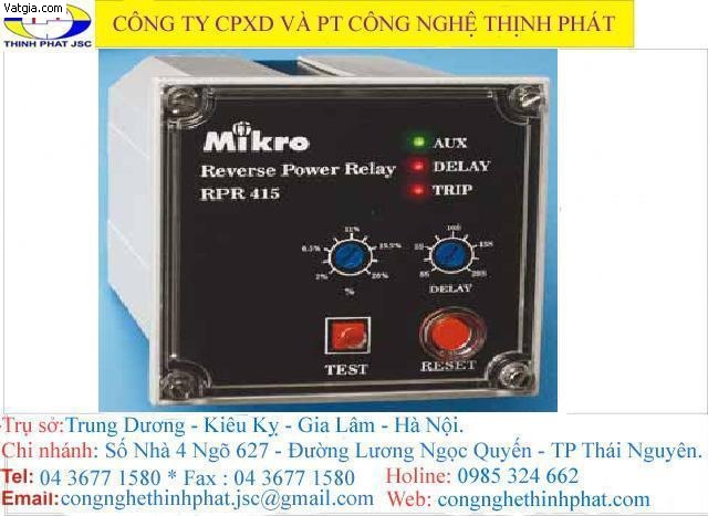 Rơ-Le Bảo Vệ Chạm Đất: Mk201A-240A, Mk202A-240A, Mk231A-240A, Mk232A ...