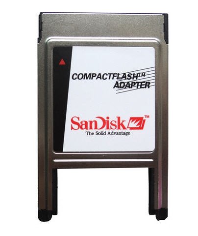 Đầu đọc thẻ nhớ PCMCIA - CF SanDisk Compact Flash Adapter giá rẻ nhất ...