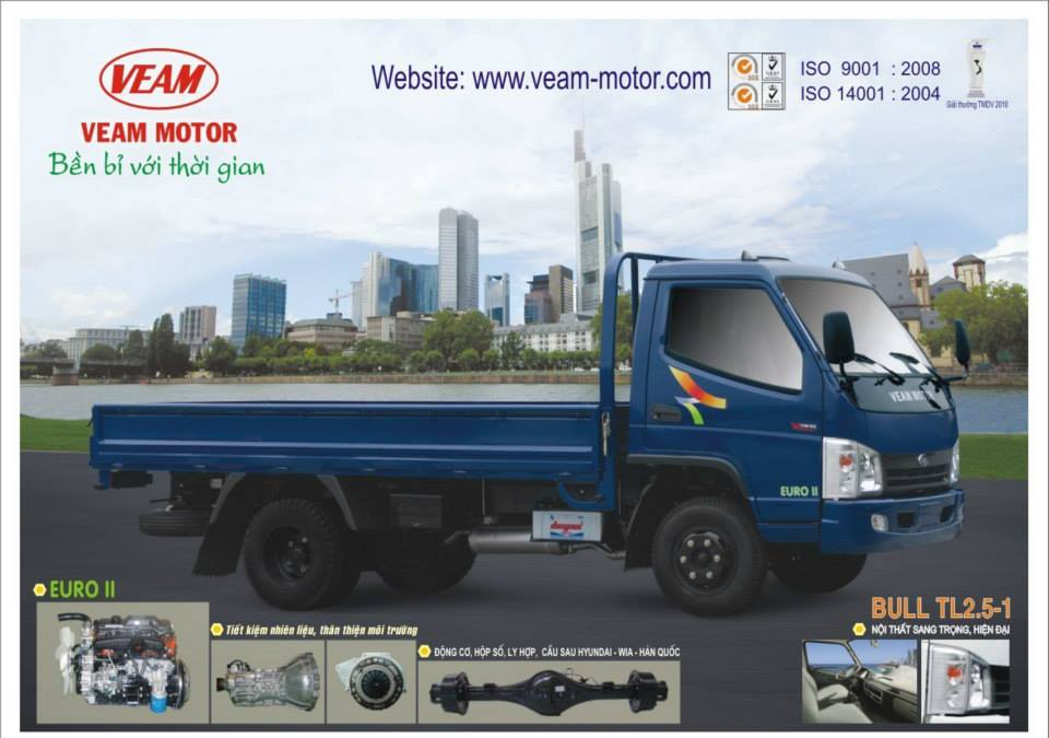 Xe Tải Veam 1.5 Tấn - Giá Bán Xe Tải Veam Fox 1,5 Tấn 1500Kg 1.5 Tấn ...