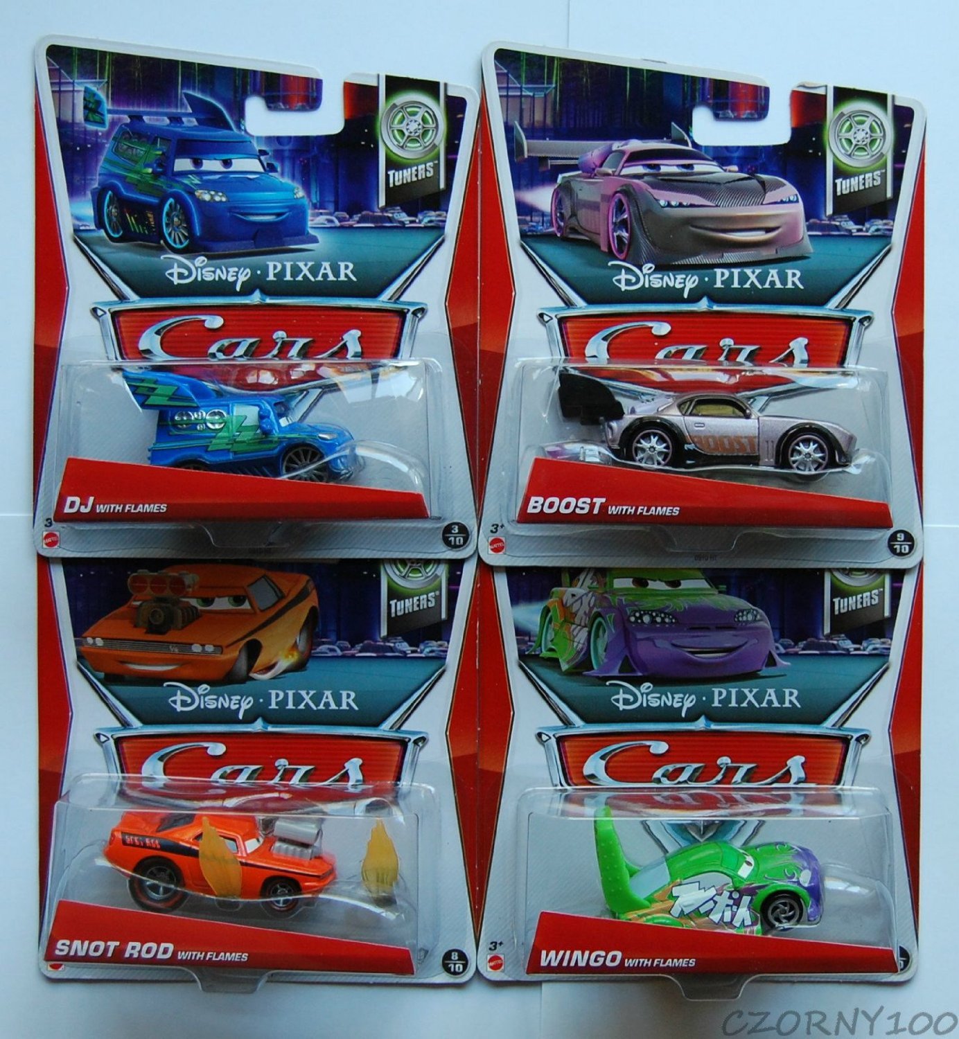 Hình ảnh của - 2013 Disney Pixar Cars DJ with Flames, Boost with Flames ...