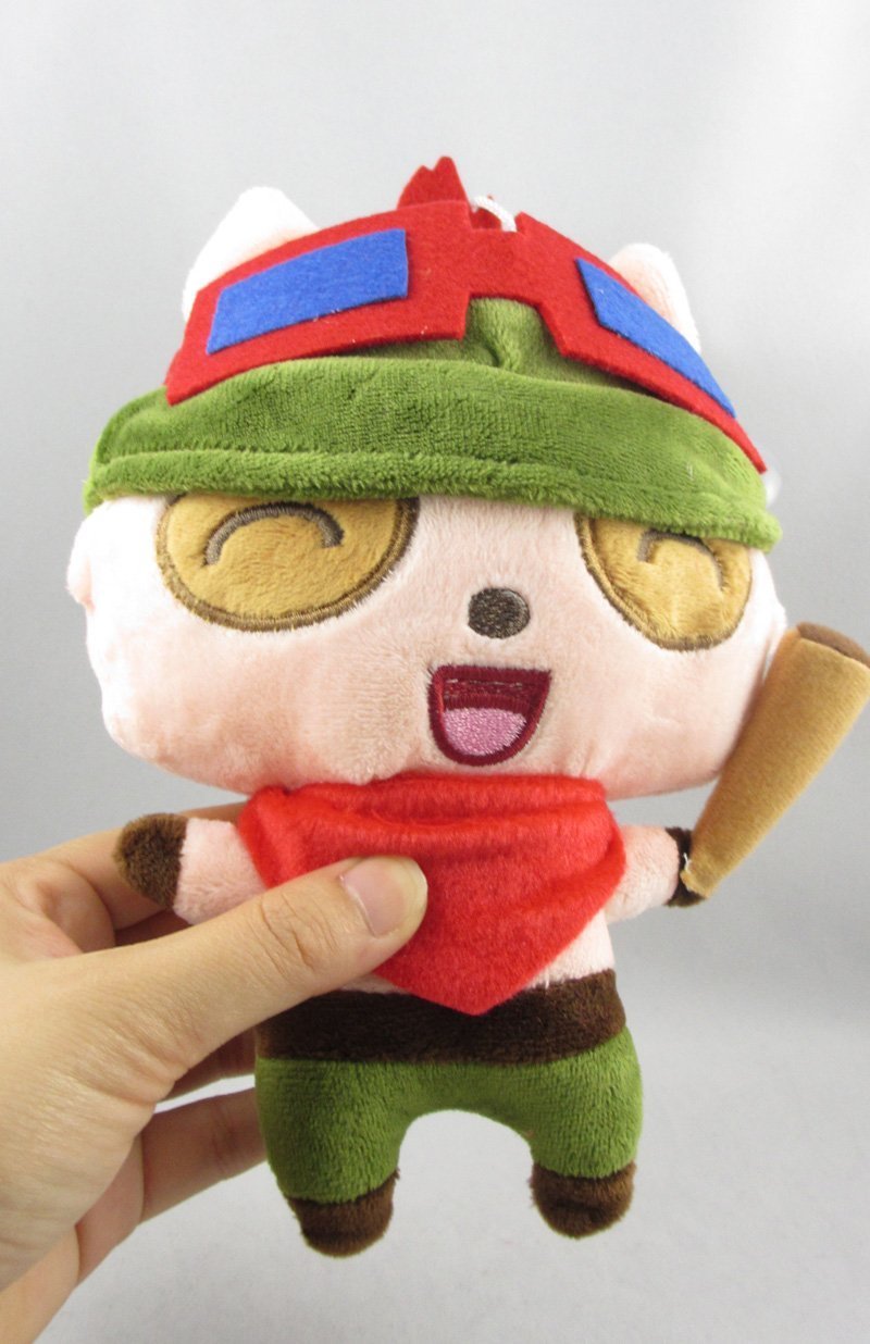 New LOL Teemo Stuffed Plush Toy Action Figure League of Legends Doll ...
