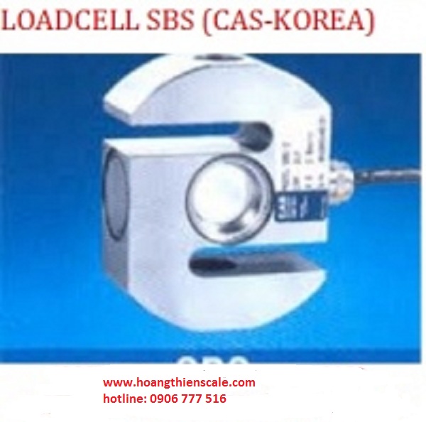 Cảm Biến Tải Cas Loadcell Sbs 500Kg - 1 Tấn - 2 Tấn - 3 Tấn - 5 Tấn