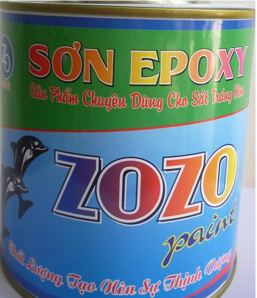 Sơn Chuyên Dùng Cho Sắt Tráng Kẽm,Kẽm,Sơn Chống Rỉ Zozo Paint