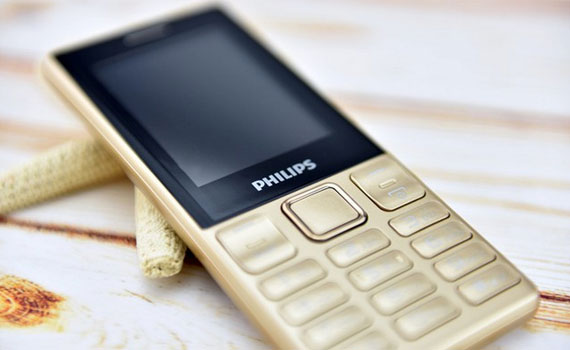 Bình Dương - Điện Thoại Philips E170 – 2 Sim Pin Chờ 2 Tháng