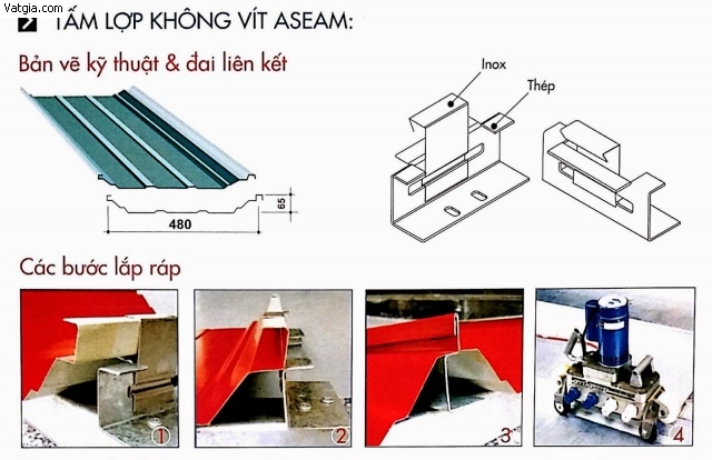 Đai Liên Kết Seam Lok Tại Hồ Chí Minh