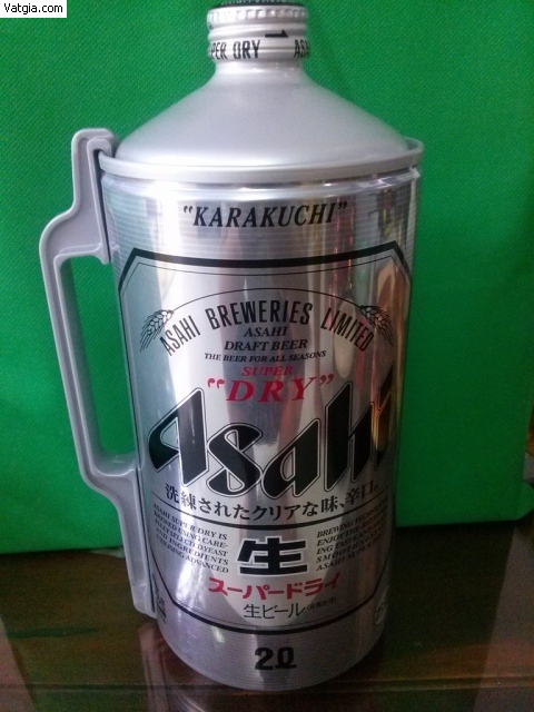 Bia Asahi Bình 2 Lít Nhật Bản Uống Thơm Ngon