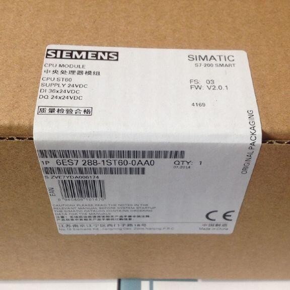 PLC SIEMENS SIMATIC S7-200 SMART CPU ST60 6ES7 288-1ST60-0AA0 giá rẻ nhất tháng 09/2025