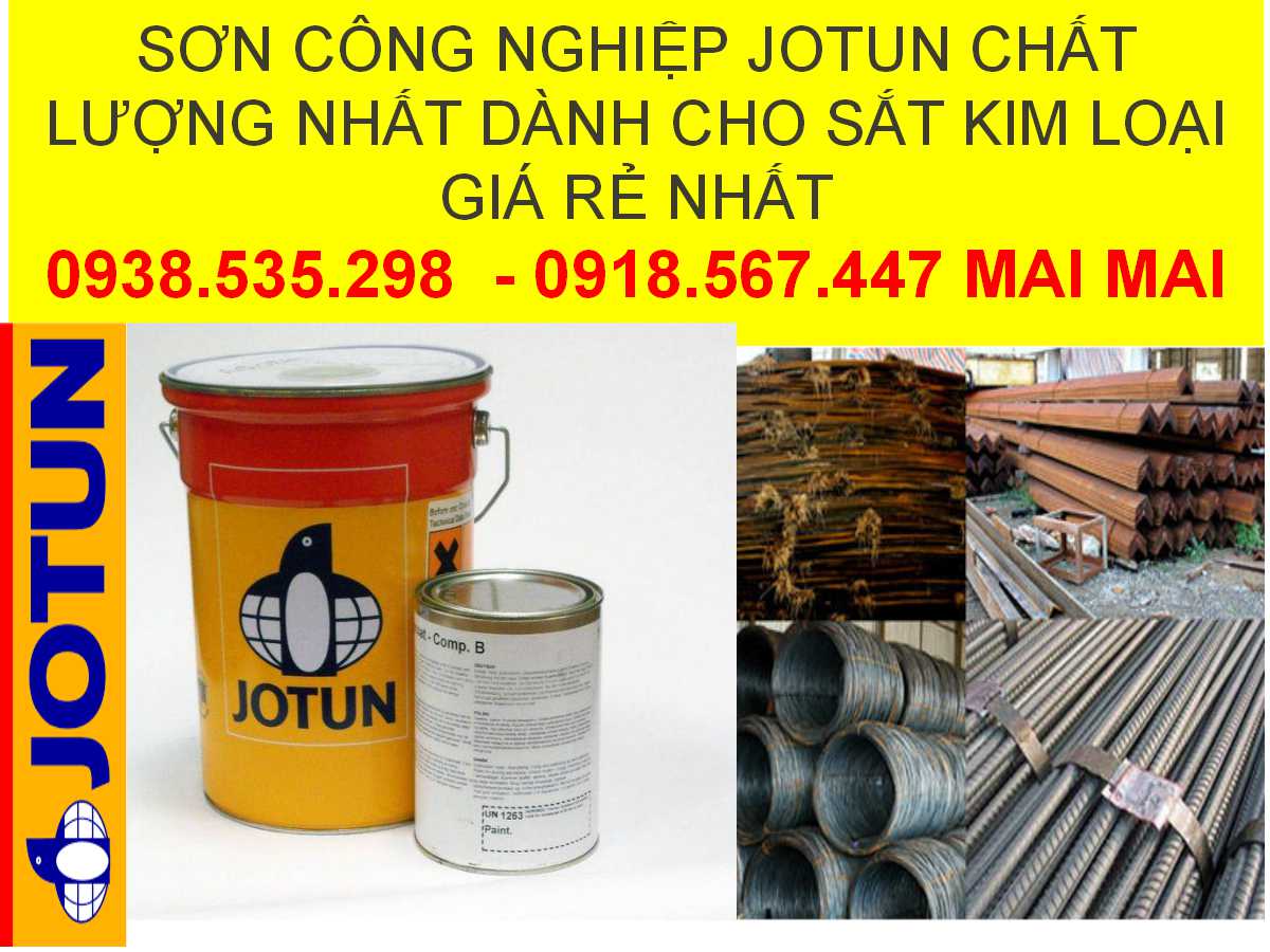 Sơn Jotun Penguard Tc- Sơn Phủ Lên Bề Mặt Sắt Thép Giá Rẻ Tại Quận 3 Tphcm