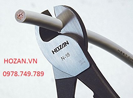 Kìm Cắt Dây Cáp Hozan N-18