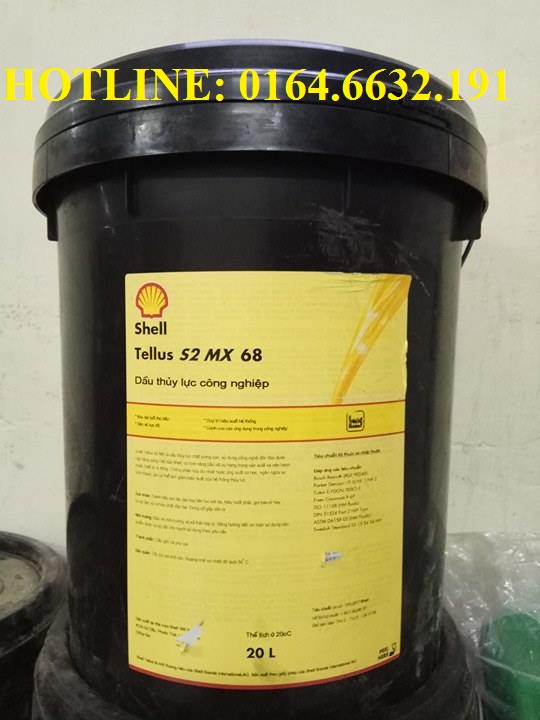 Dầu Thủy Lực Thượng Hạng Shell Tellus S2 Mx 68 Xô 20L