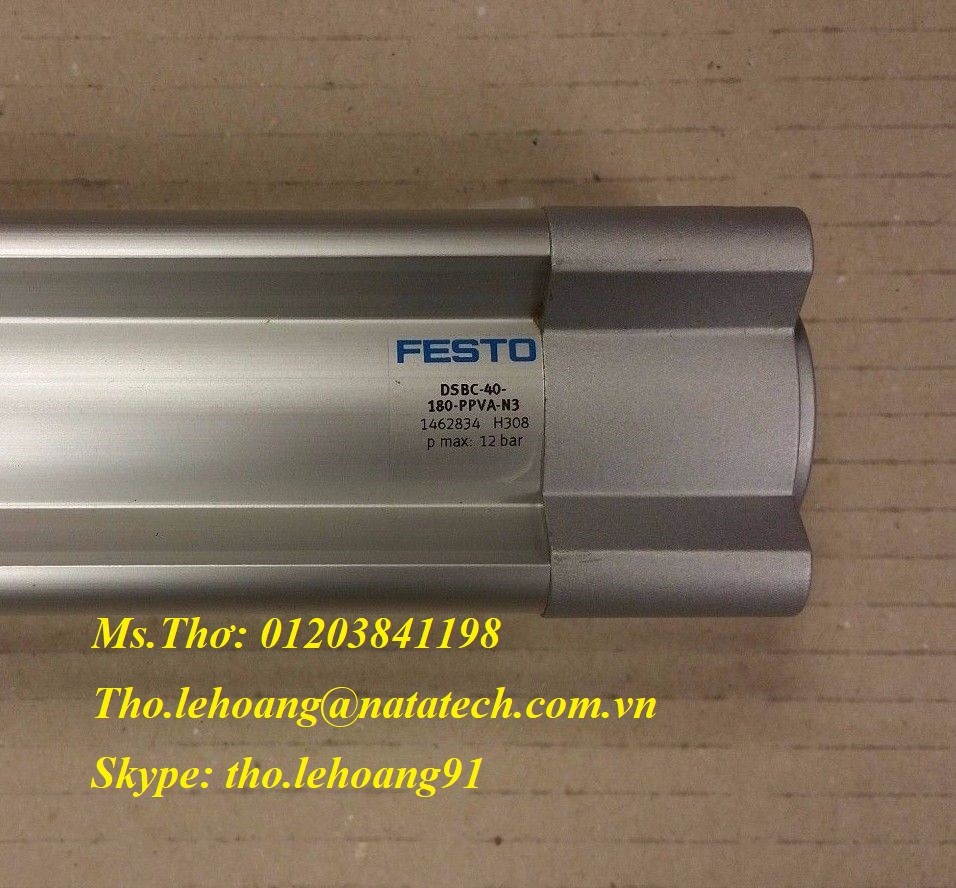 Xy Lanh Festo Dsbc-63-80-Ppva-N3 - 1383581 - Công Ty Tnhh Natatech