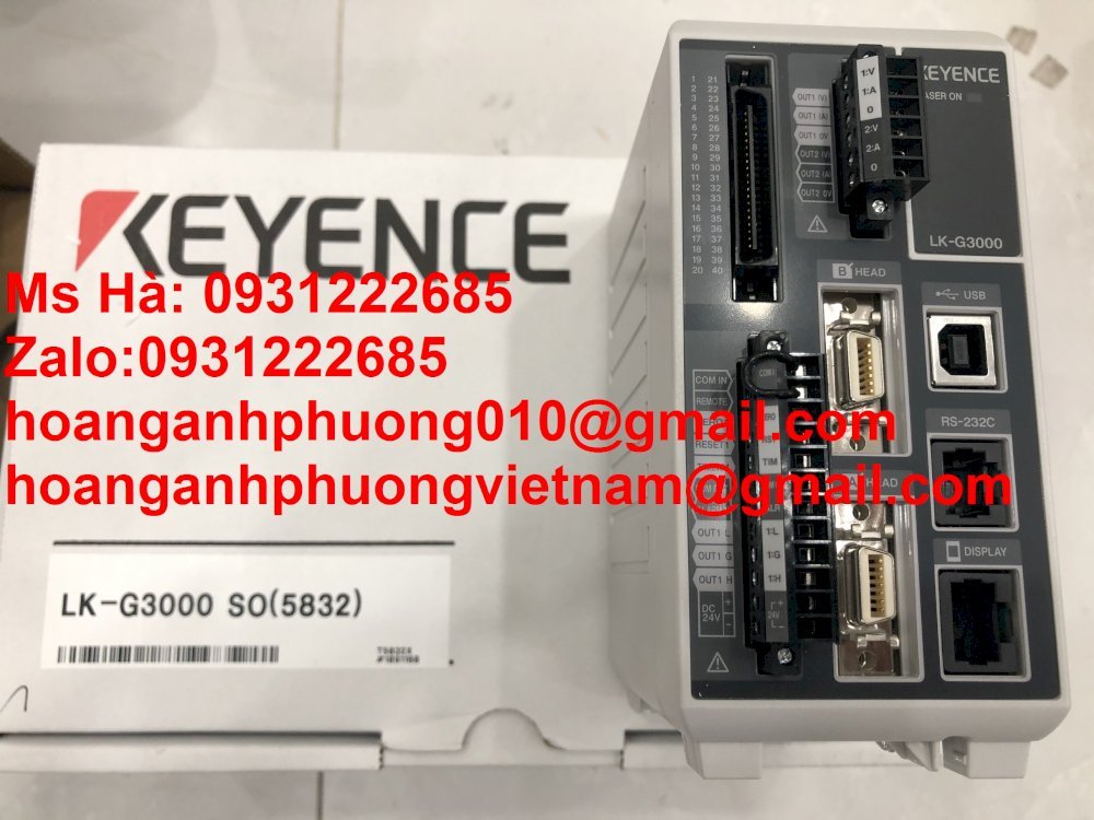 Bộ Cảm Biến Độ Dịch Chuyển Laser Lk-G3000 Keyence