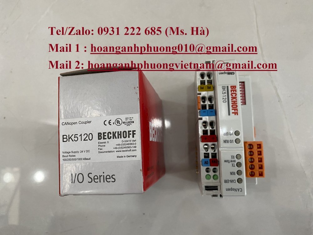 Bộ Kết Nối Bk5120 Beckhoff Nhập Chính Hãng