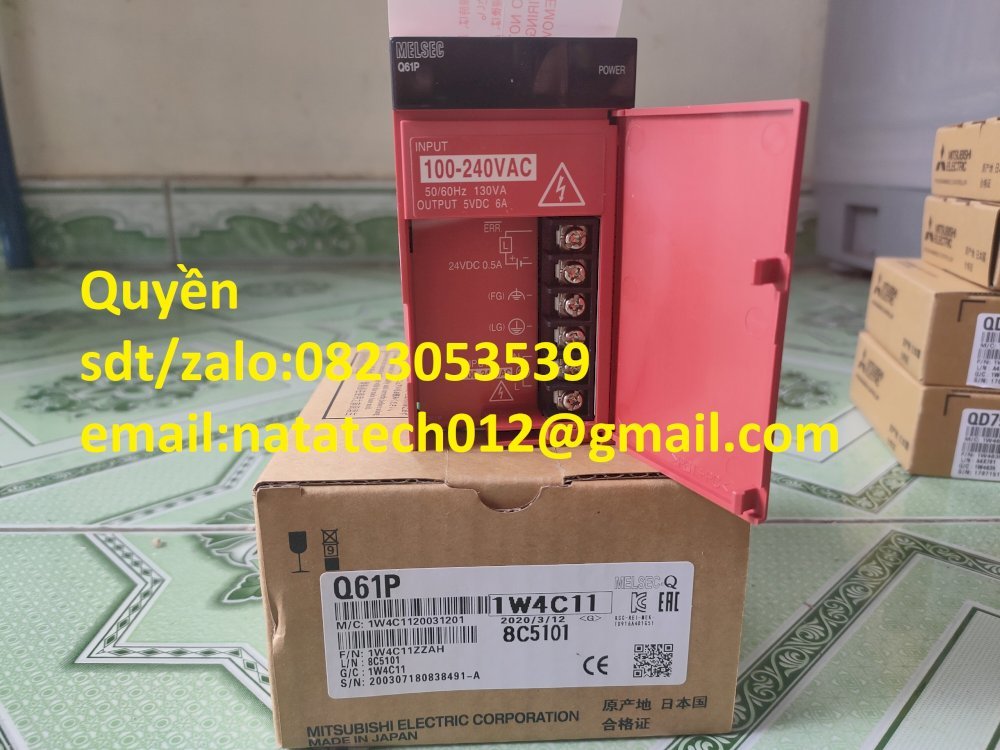 Bộ Nguồn Plc Mitsubishi (Q61P) Chính Hãng Giá Rẻ Tại Bình Dương