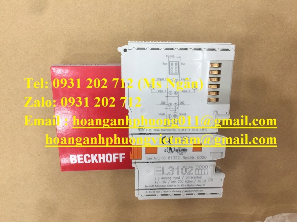 El3102 Ethercat Terminal Beckhoff Giá Cực Tốt
