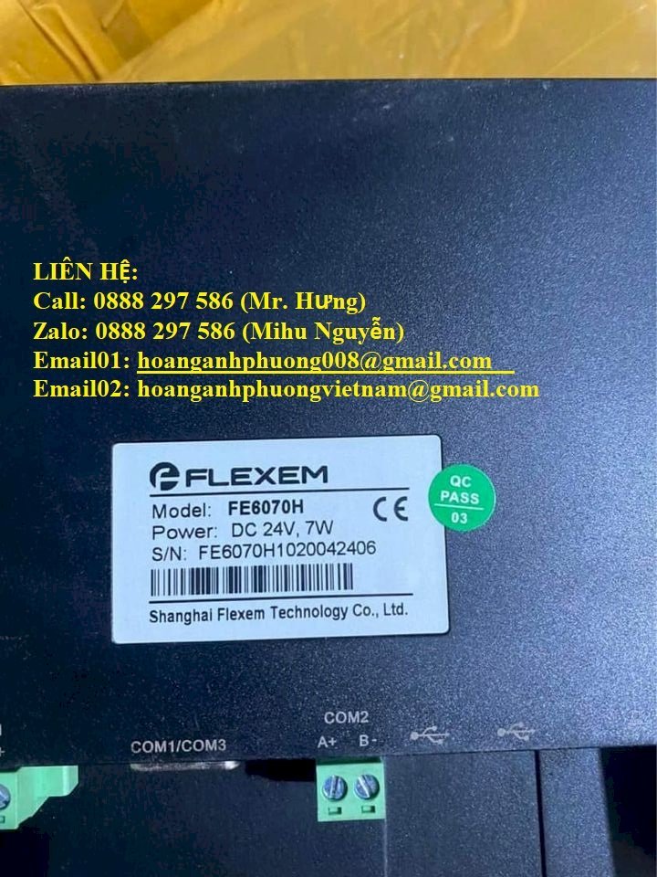 Màn Hình Hmi Điều Khiển Cảm Ứng Flexem Fe6070H