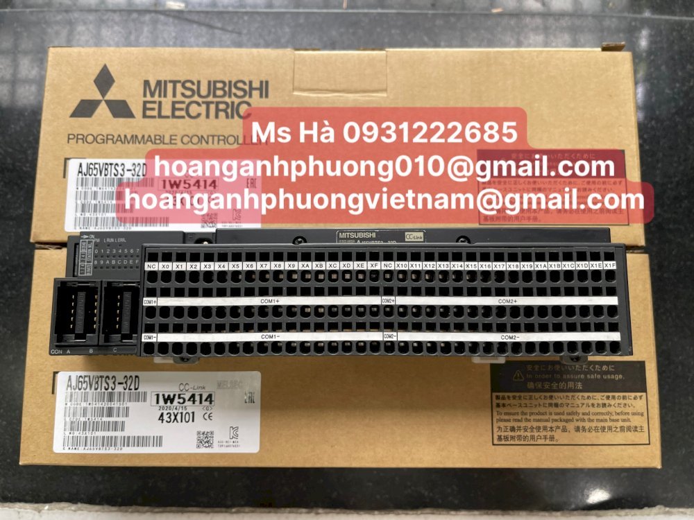 Melsec Cc-Link Aj65Vbts3-32D Mitsubishi Chính Hãng, Giá Rẻ