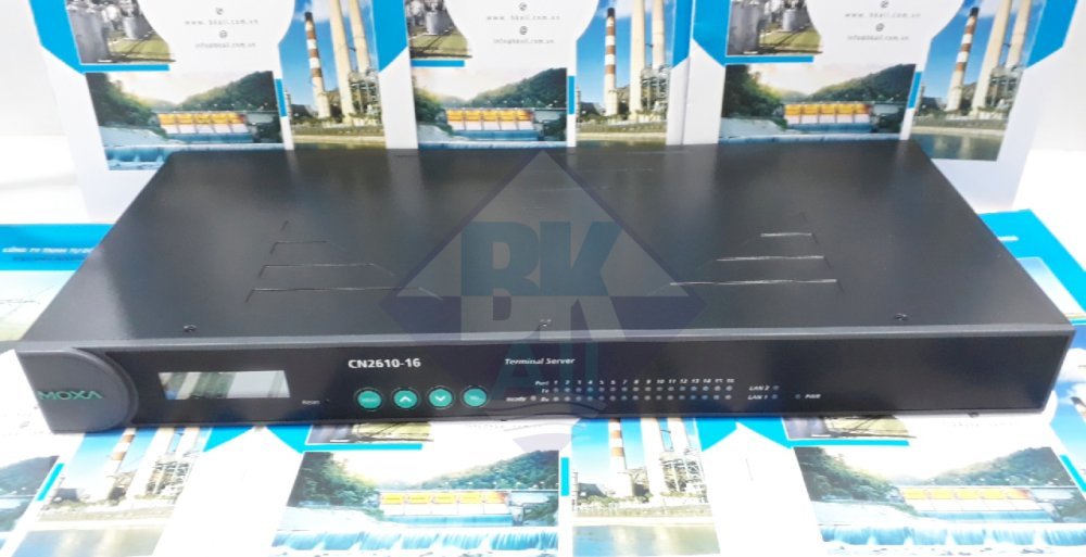 Cn2610-16: Bộ Chuyển Đổi 16 Cổng Rj-45 8Pin/Rs-232, 2 Cổng 10/100M ...