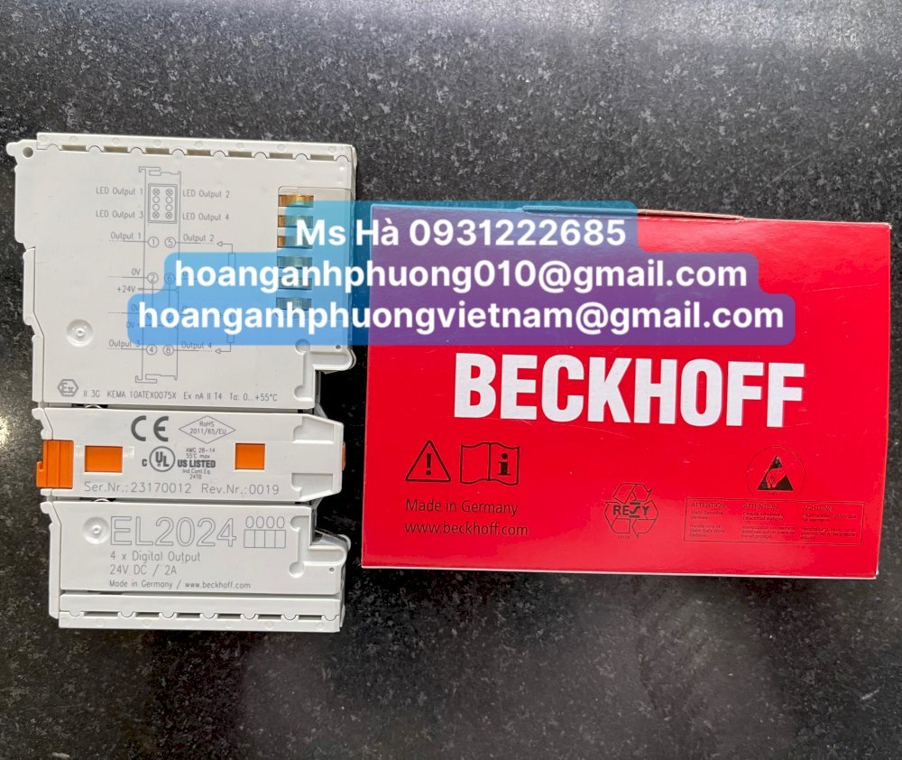 Chuyên Phân Phối Các Dòng Mô Đun El2024 Beckhoff