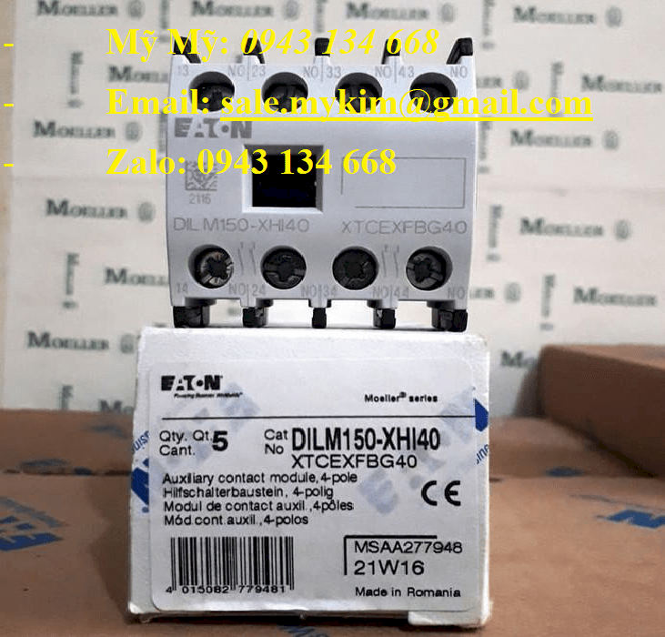 Contactor Eaton Dilm40(415V50Hz,480V60Hz)
