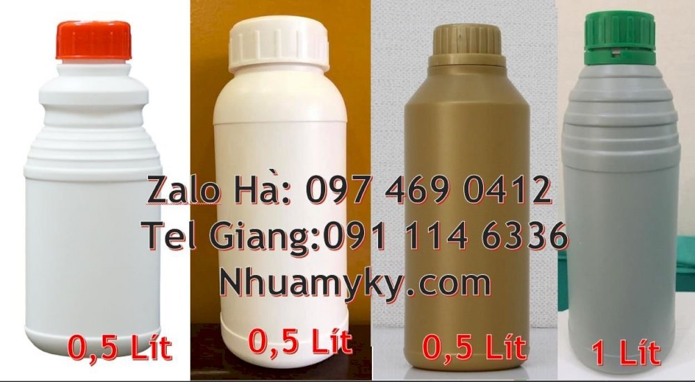Chai Nhựa Đựng Thuốc Thủy Sản, Chai Nhựa Đựng Nông Dược, Chai Nhựa Pet ...