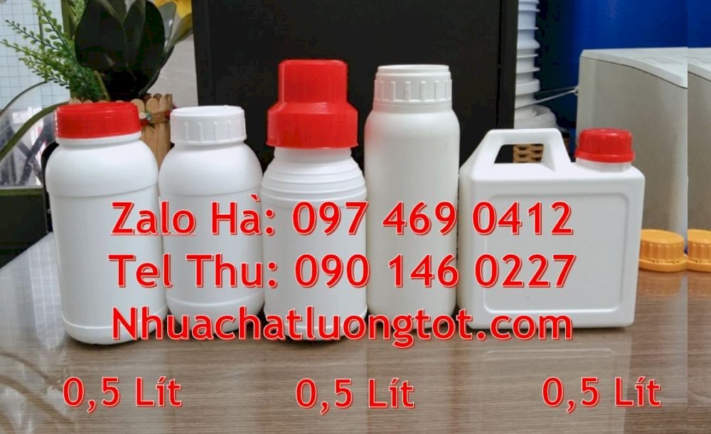 Chai Hdpe 100Ml Vuông, Chai 500Ml Miệng Nhỏ, Chai 250Ml Đựng Axit. Chai ...