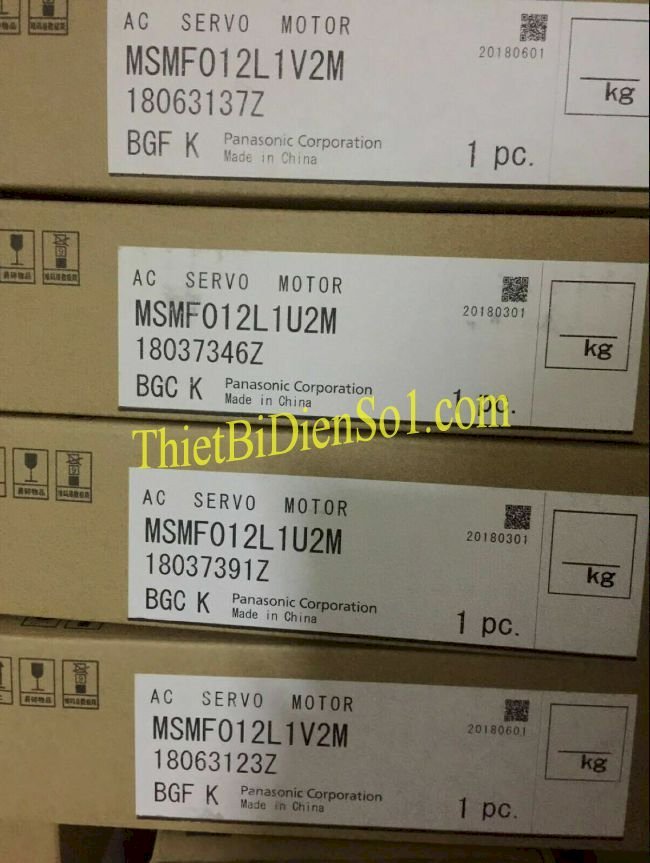 Servo Motor Panasonic Msmf012L1V2M -Cty Thiết Bị Điện Số 1