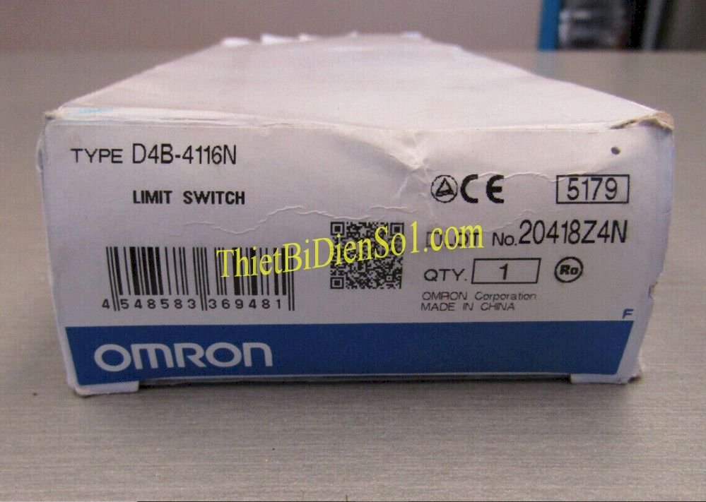Công Tắc Hành Trình Omron D4B-4116N - Cty Thiết Bị Điện Số 1