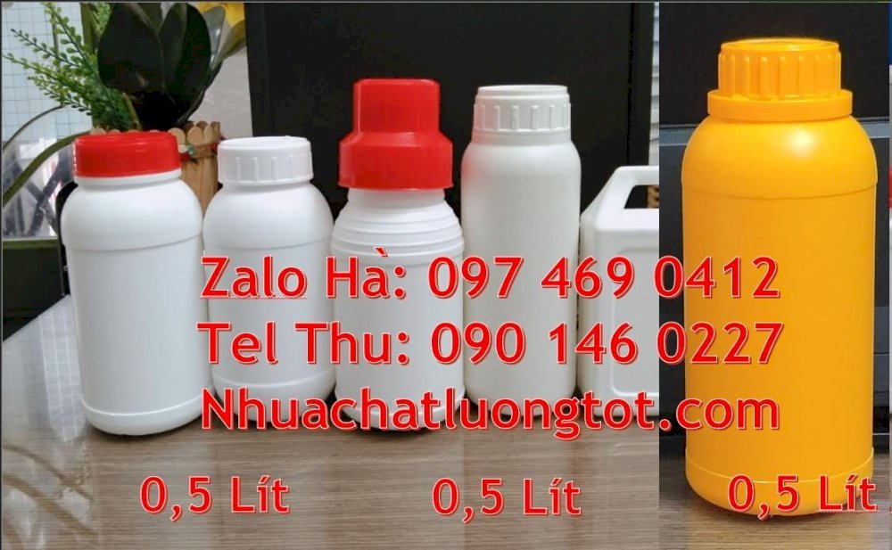 Chai Hdpe 100Ml Vuông, Chai Xịt Phun Sương 1L, Chai 500Ml Miệng Nhỏ, Chai 50Ml Đựng Thuốc Trừ ...