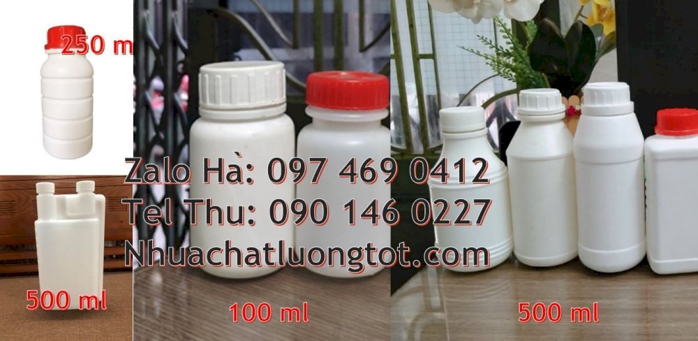 Chai Nhựa Pet 100 Ml, Chai Giá Rẻ 50 Ml, Chai Nhựa Tròn, Chai Nhựa Đựng ...