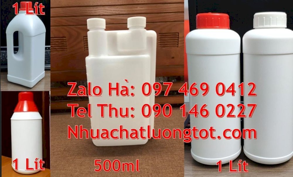 Chai 500Ml Màu Trong, Sỉ Lẻ Chai 0.5L, Giá Bán Chai 1L, Chai 100 Ml Tròn, Chai 500 Ml Đựng Hóa ...