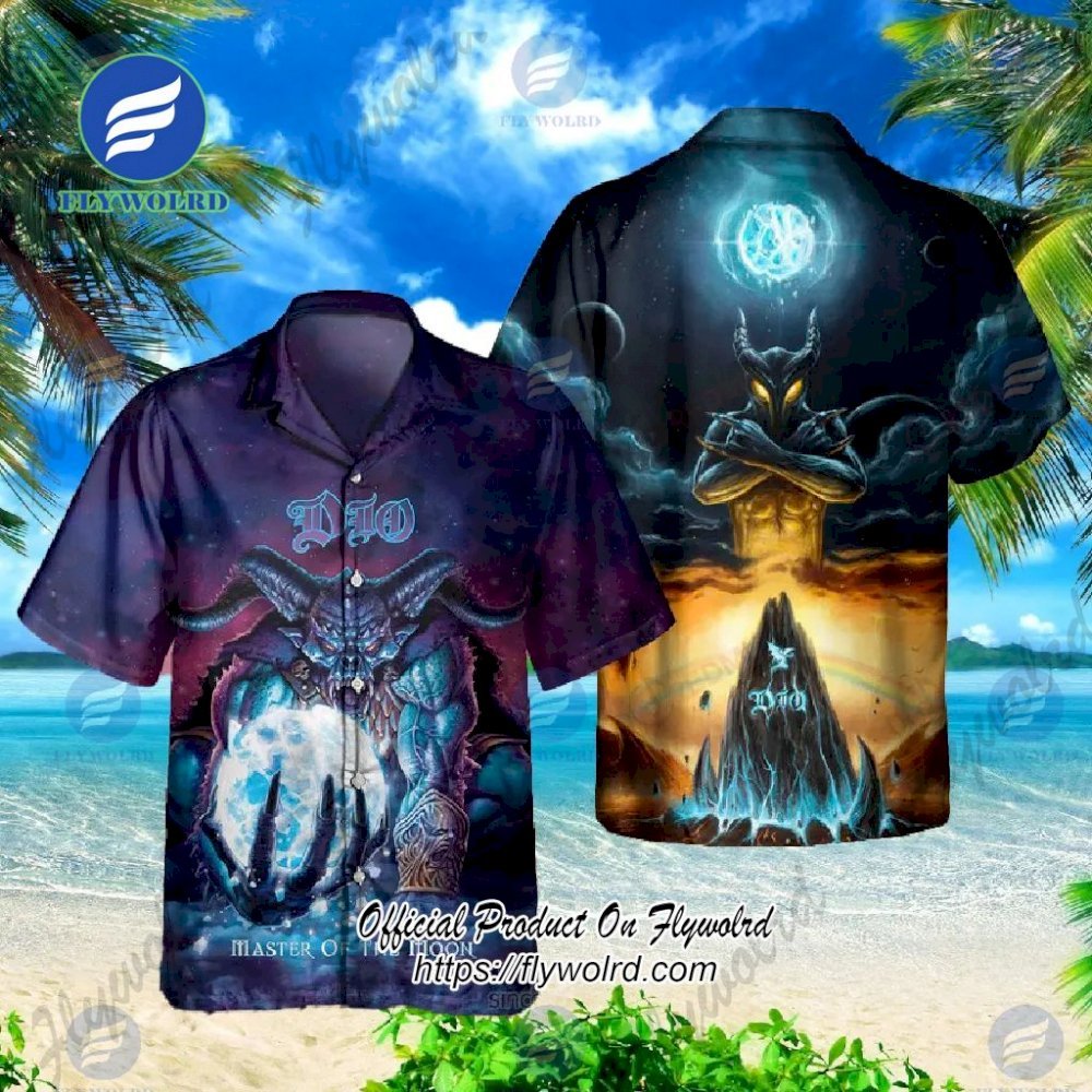 Dio Metal Band Master Of The Moon Album Hawaiian Shirt
