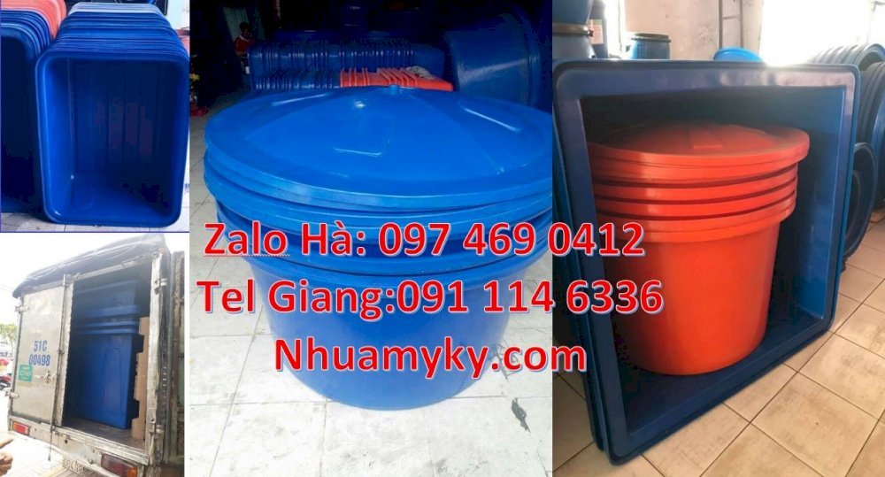 Thau Nhựa 3000L, Thùng Nhựa 1000L, Thùng Chữ Nhật 1000 Lít, Thùng Nhựa ...
