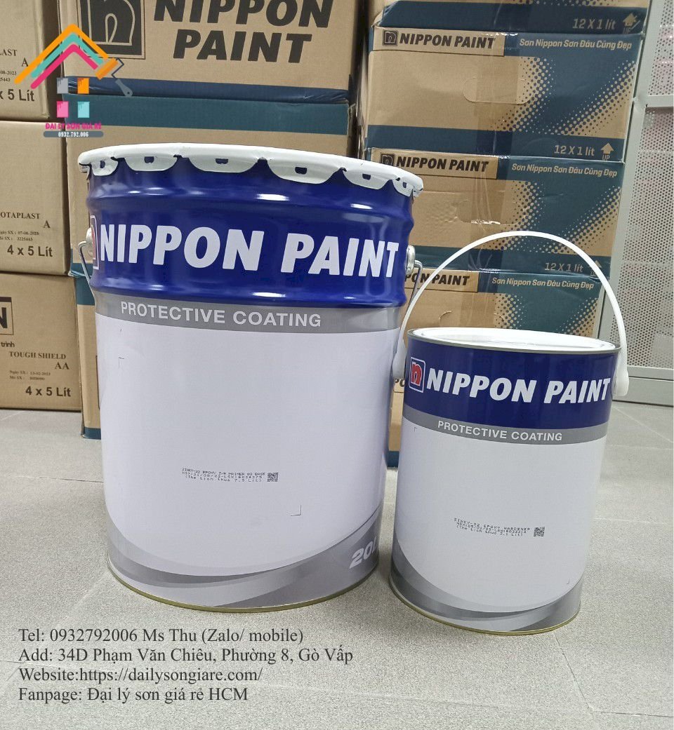 Sơn Nippon Zingky-22 Epoxy Zinc Rich Primer - Sơn Công Nghiệp Giàu Kẽm ...
