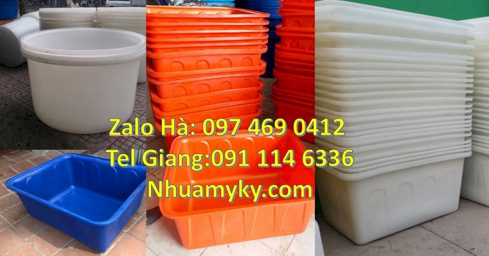 Thùng Nhựa Chữ Nhật 1250L, Thau Nhựa 3000L, Thùng Nhựa 1000 Lít, Thùng ...