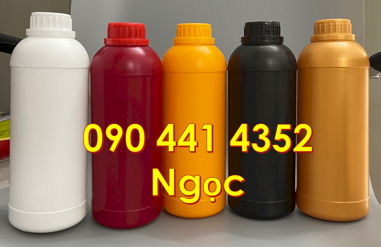 Chai Nhựa 1 Lít Nắp Garenty, Chai Nhựa 500Ml Đựng Phân Bón, Chai Nhựa ...