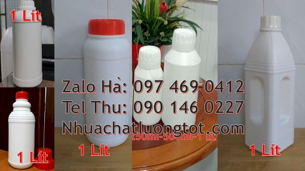 Chai Nhựa Vuông 500Ml Có Nắp Thoát Khí Đựng Axit.chai 50Ml 1 Lít Đựng ...