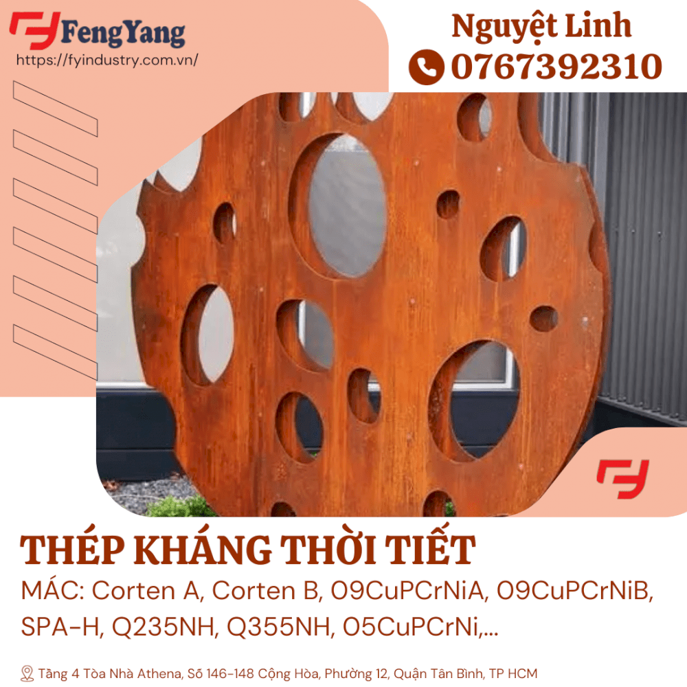 Fengyang Cung Cấp Thép Corten A