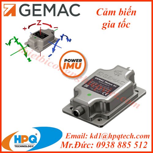 Cảm Biến Gia Tốc Gemac | Nhà Phân Phối Gemac Việt Nam