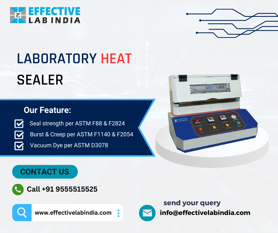 Boost Assurance Of Quality With Our Advanced Laboratory Heat Sealer