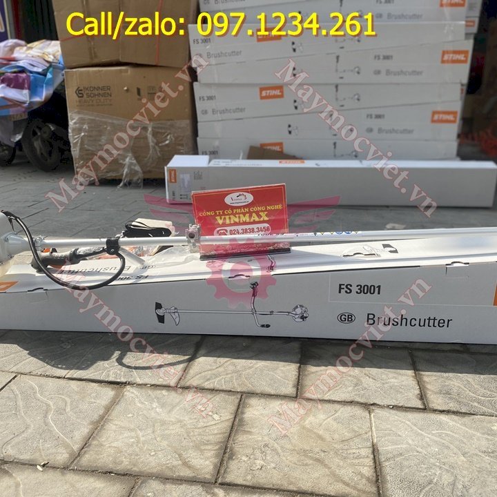 Máy Cắt Cỏ Thương Hiệu Đức Stihl Fs 3001 Tại Bình Định