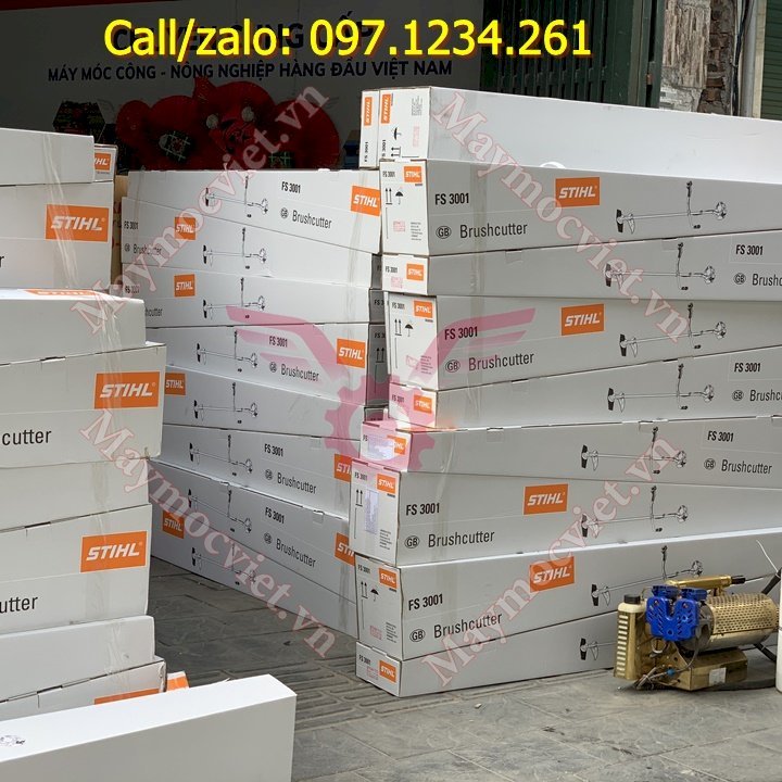 Máy Cắt Cỏ Khoác Vai Hiệu Suất Lớn Stihl Fs 3001 Tại Hòa Bình
