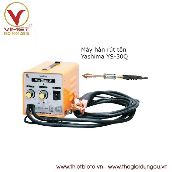 Máy Hàn Rút Tôn Hay Còn Gọi Là Máy Hàn Vòng Đệm Model: Ys-30Q Made In Japan