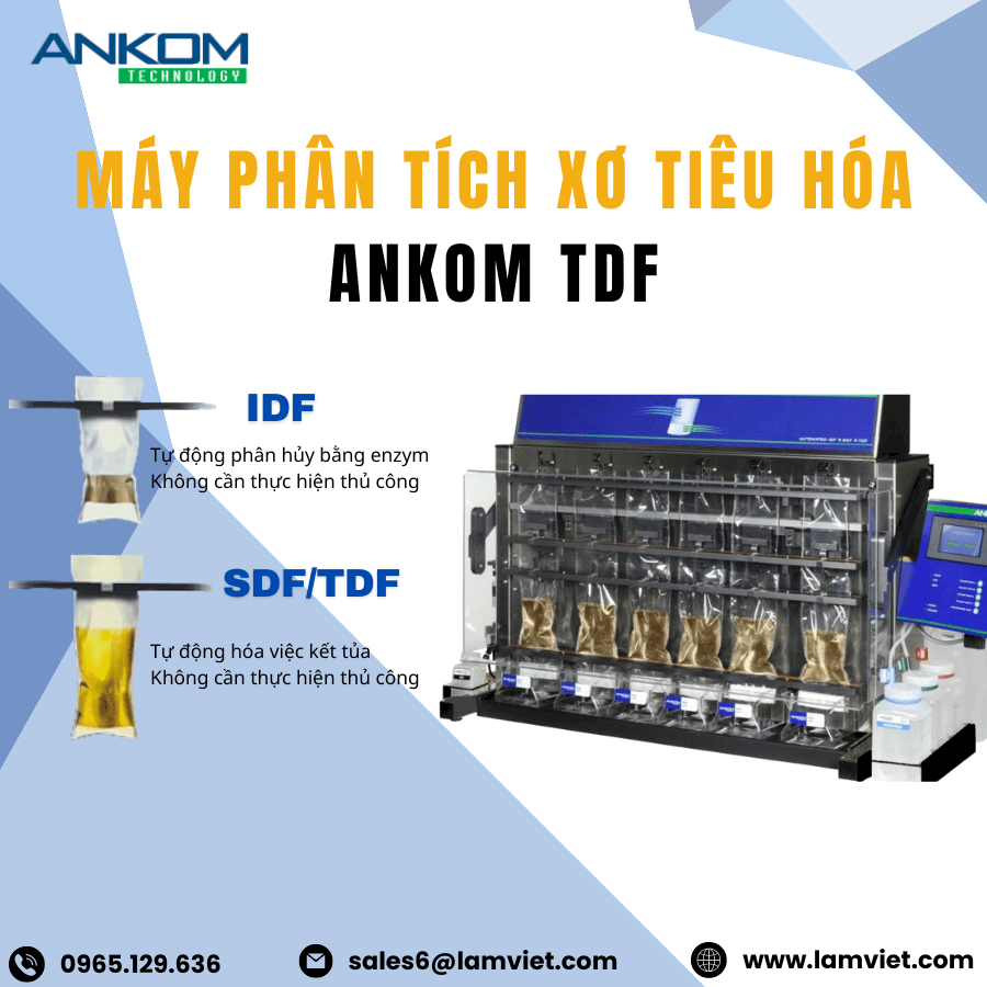 Máy Phân Tích Xơ Tdf - Ankom Tại Hồ Chí Minh