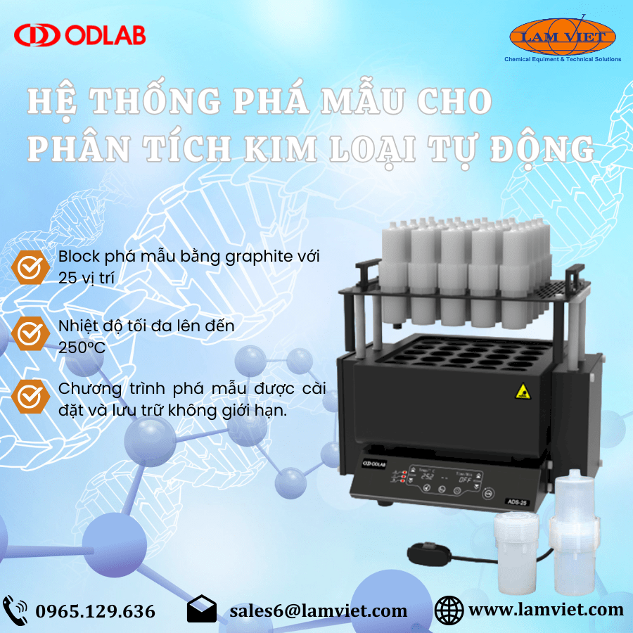 Hệ Thống Phá Mẫu Tự Động - Odlab Tại Hồ Chí Minh