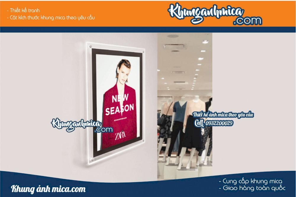 Tại Sao Khung Mica Treo Tường Poster Là Sự Lựa Chọn Hoàn Hảo Cho Phòng Gym?